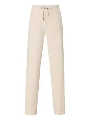 Sweaty Betty Side-stripe Wide-leg Trousers - Barley Beige