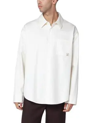 Loewe Ecru Cotton Shirt - Beige