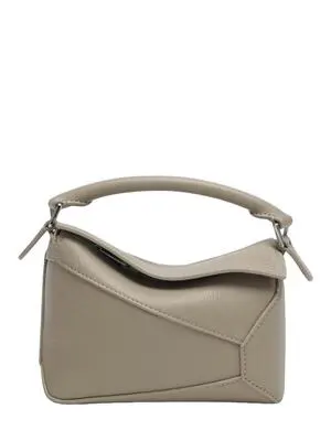Loewe Mini Puzzle Edge Bag - Beige