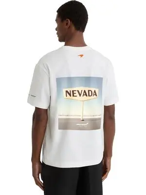 REISS X Mclaren F1 Team Billy Mclaren F1 Team Las Vegas T-shirt Fit - White