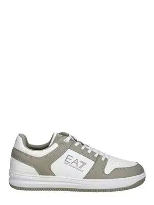 Emporio Armani Logo-detail Sneakers - White