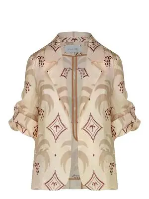 Johanna Ortiz Unfolded Moment Blazer - Neutrals