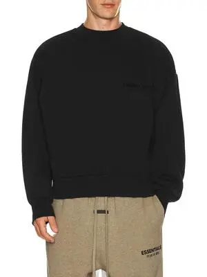 Fear Of God Classic Crewneck Sweatshirt - Vintage Black