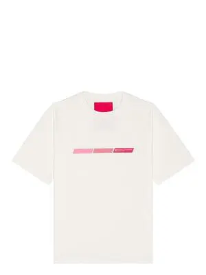 DISTRICT VISION X Massimo Osti Studio Tee In White - Bone