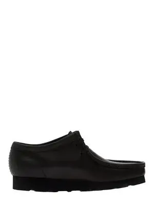 Clarks Wallabee Gtx Derby Shoes - Black
