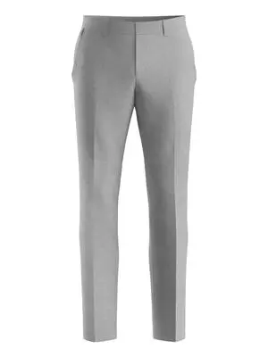 BOSS Wool Tailored Trousers - Grey