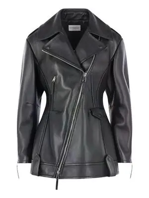 Givenchy Leather Biker Jacket - Black