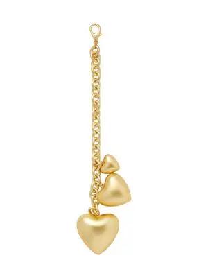 ROXANNE ASSOULIN The Puffy Heart -tone Bag Charm - Gold