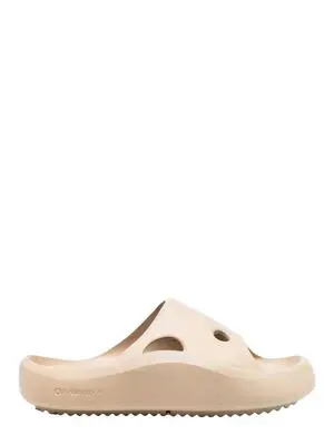 Off-White Meteor Rubber Pool Slides - Neutrals