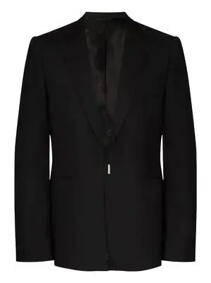 Givenchy Single-breasted Tailored Blazer - Black