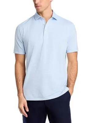 Peter Millar Merion Performance Polo Shirt - Stream Blue