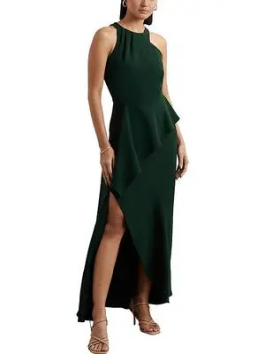 REISS Gabriella Occasion Maxi Dress - Green