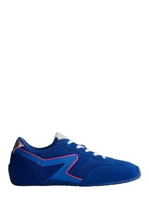 Rag & Bone Retro Runner Slim Ultra Sneakers - Ultramarine Suede