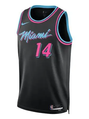 Nike Miami Heat City Edition Nba Swingman Jersey - Black