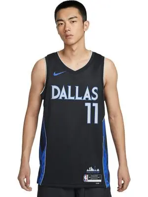 Nike Kyrie Irving Dallas Mavericks City Edition Nba Swingman Jersey - Black