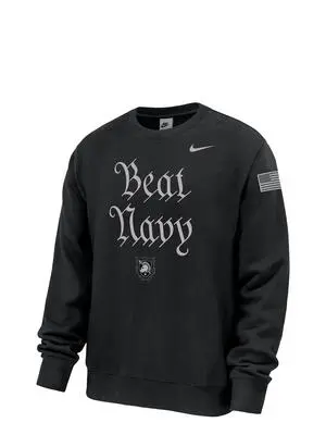 Nike Army Rivalry Club College Pullover Crew - Black