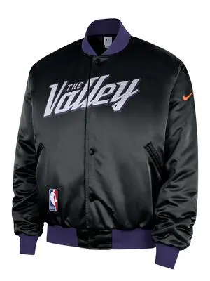 Nike Phoenix Suns City Edition Nba Premium Jacket - Black