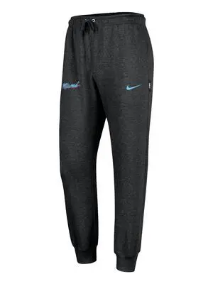 Nike Miami Heat City Edition Nba Club Fleece Jogger Pantsin | Hq5483-010 - Black