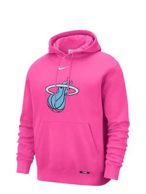 Nike Miami Heat City Edition Club Hoodie Pink
