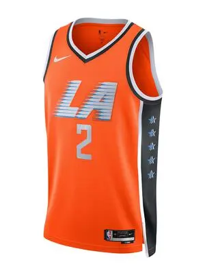 Nike Kawhi Leonard Los Angeles Clippers City Edition Nba Swingman Jersey - Orange