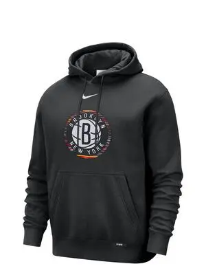 Nike Brooklyn Nets City Edition Club Hoodie - Black