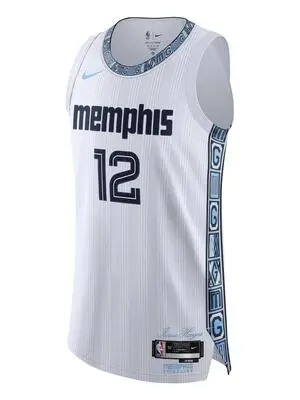 Nike Ja Morant Memphis Grizzlies City Edition Nba Authentic Jersey - White