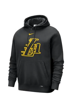 Nike Los Angeles Lakers City Edition Club Hoodie - Black