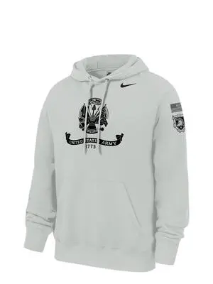 Nike Army Rivalry Club College Pullover Hoodie - Grey