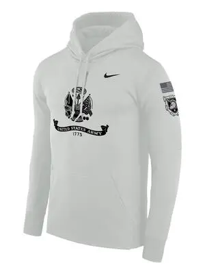 Nike Army Black Knights Rivalry Therma Pullover Hoodie - Grey