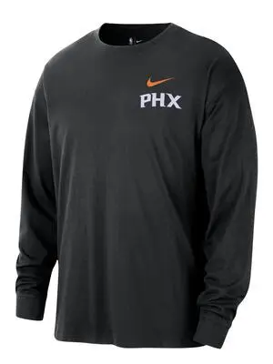 Nike Phoenix Suns Essential City Edition Nba Long-sleeve T-shirt - Black