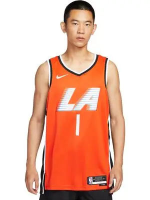 Nike James Harden Los Angeles Clippers City Edition Nba Swingman Jersey - Orange