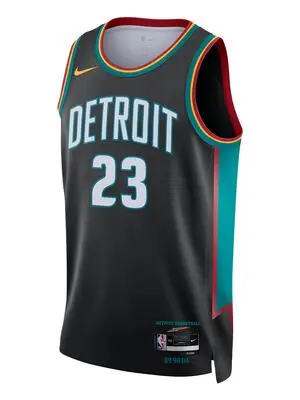 Nike Jaden Ivey Detroit Pistons City Edition Nba Swingman Jersey - Grey