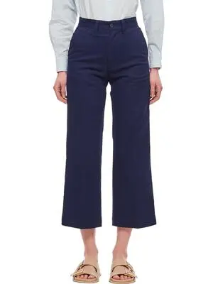 Polo Ralph Lauren Wide-leg Chino Trousers - Blue