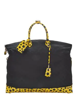 LOUIS VUITTON Yayoi Kusama X Vernis Dots Lockit - Black