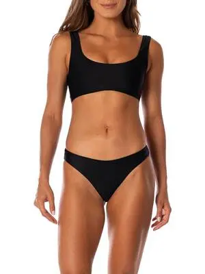 MAAJI Midnight Dazzle Reversible Bikini Top - Black