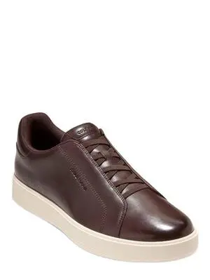 Cole Haan Grandpro Luxe Slip-on Sneakers - Chocolate/ivory