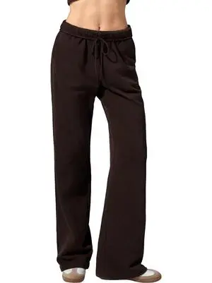 Lilysilk Seamflow Stride Sweatpants Espresso