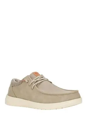 HEY DUDE Wally Classic Lace-Up Taupe Grey