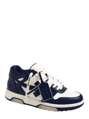 Off-White Out Of Office Low Top Sneaker - Off White - Petrol Blue