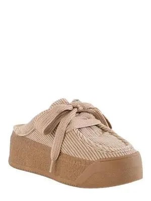 Bc Footwear Evolution Platform Mule - Sand