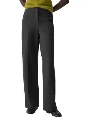 THEORY Mélange Wide Leg Pants