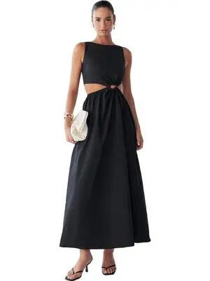 BWLDR Maria Maxi Dress - Black