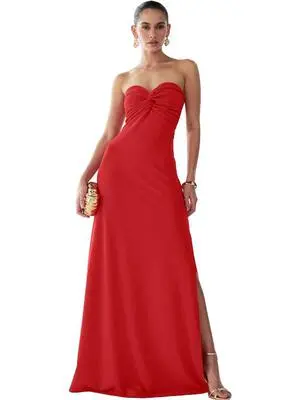 BWLDR BWLDR Chase Maxi Dress Red