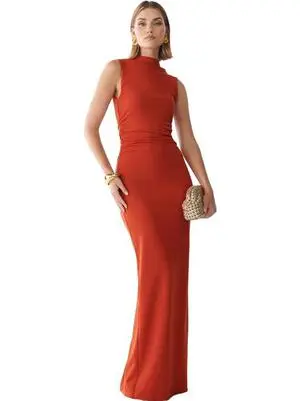 BWLDR Lana Maxi Dress - Copper