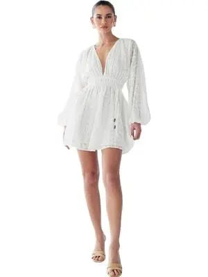 BWLDR Gracie Mini Dress - White