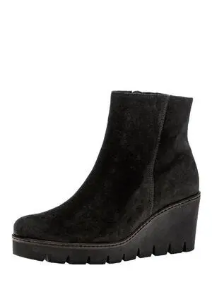 Gabor Wedge Bootie - Black