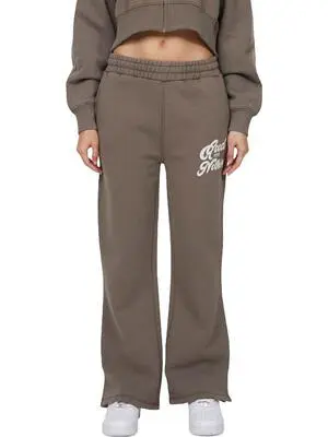 GOOD FOR NOTHING Funk Relaxed Flared Jogger - Brown