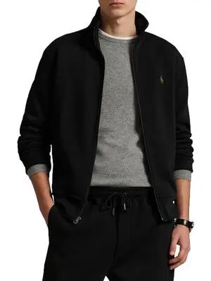 Ralph Lauren Double-knit Track Jacket - Polo Black