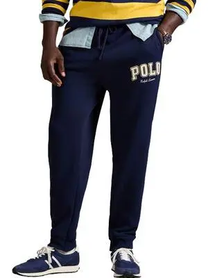 Polo Ralph Lauren Big & Tall Logo Fleece Jogger Pants - Cruise Navy
