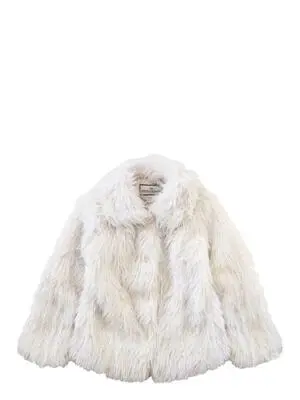 WIDGEON Faux Fur Snap Front Jacket - Shooting Star
